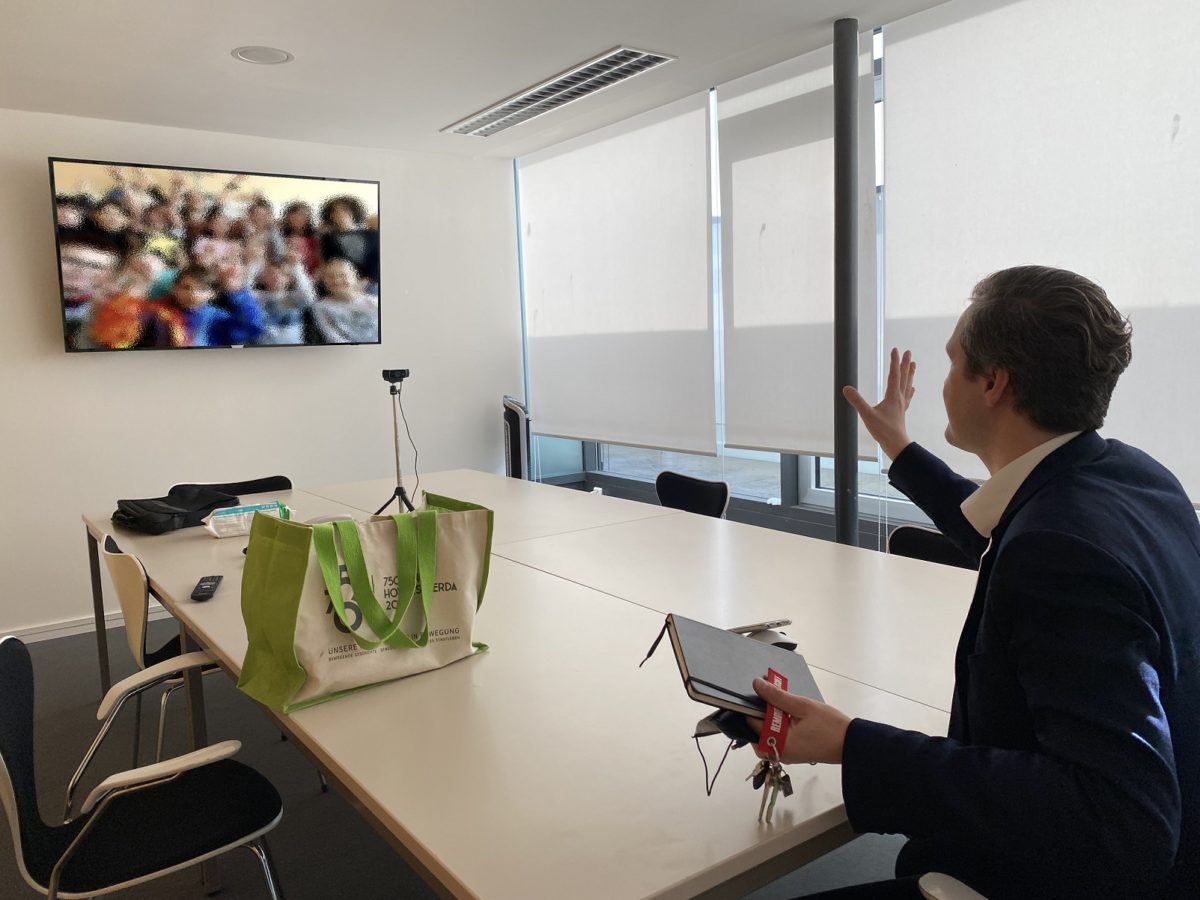 Erste Digitale Führung im Sächsischen Landtag – Jan Löffler